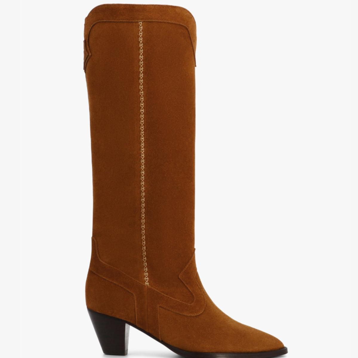 Dakota High Boot - Honey Leather – Socque Paris